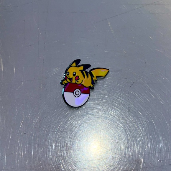 Pokemon | Accessories | Pokmon Pikachu Pokeball Pin | Poshmark